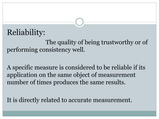 Measurement theory. | PPTX