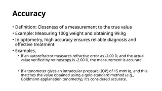 Measurement Theory (Accuracy, Precision, Error, Repeatability ...
