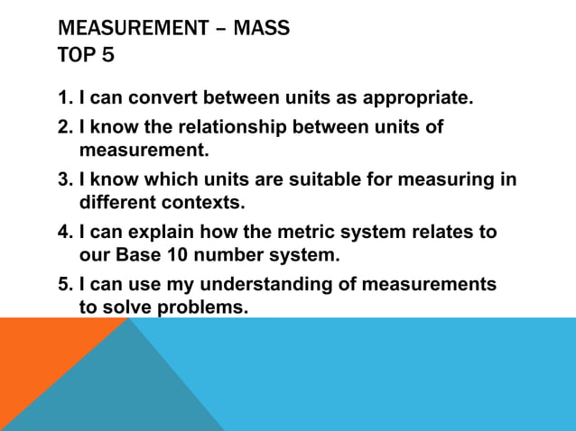 Measurement top 5 mass | PPT