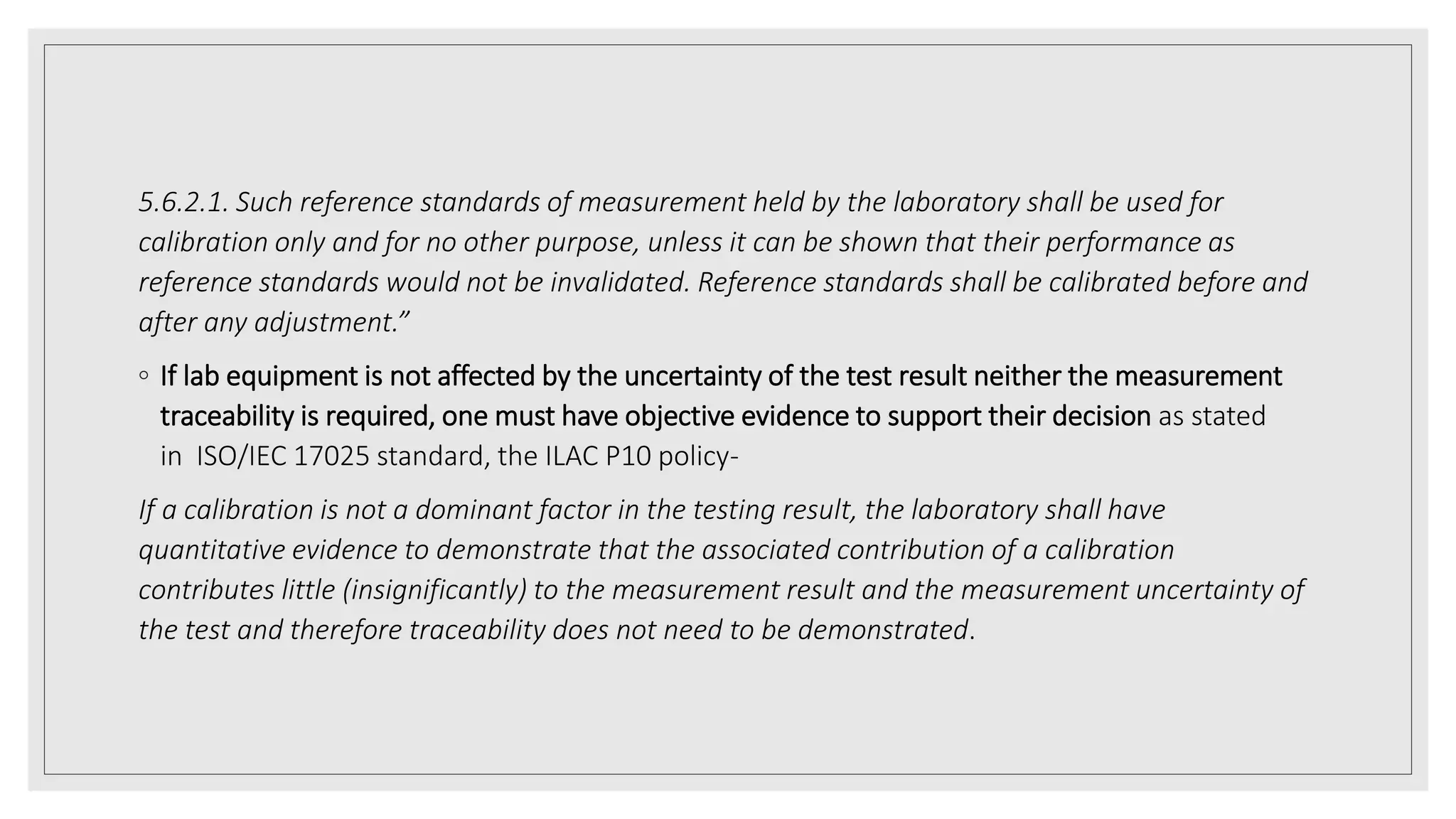 Measurement Traceability | PPTX