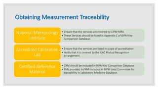 Measurement Traceability | PPTX