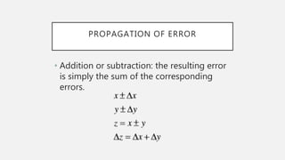 Measurement uncertainties | PPTX