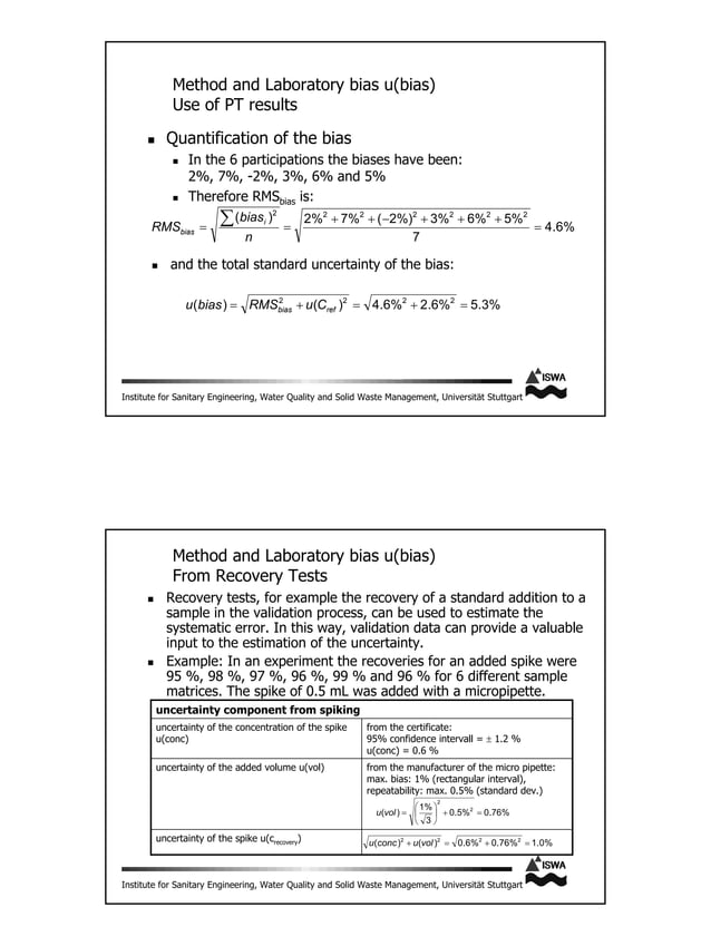 Measurement uncertainty | PDF | Chemistry | Science