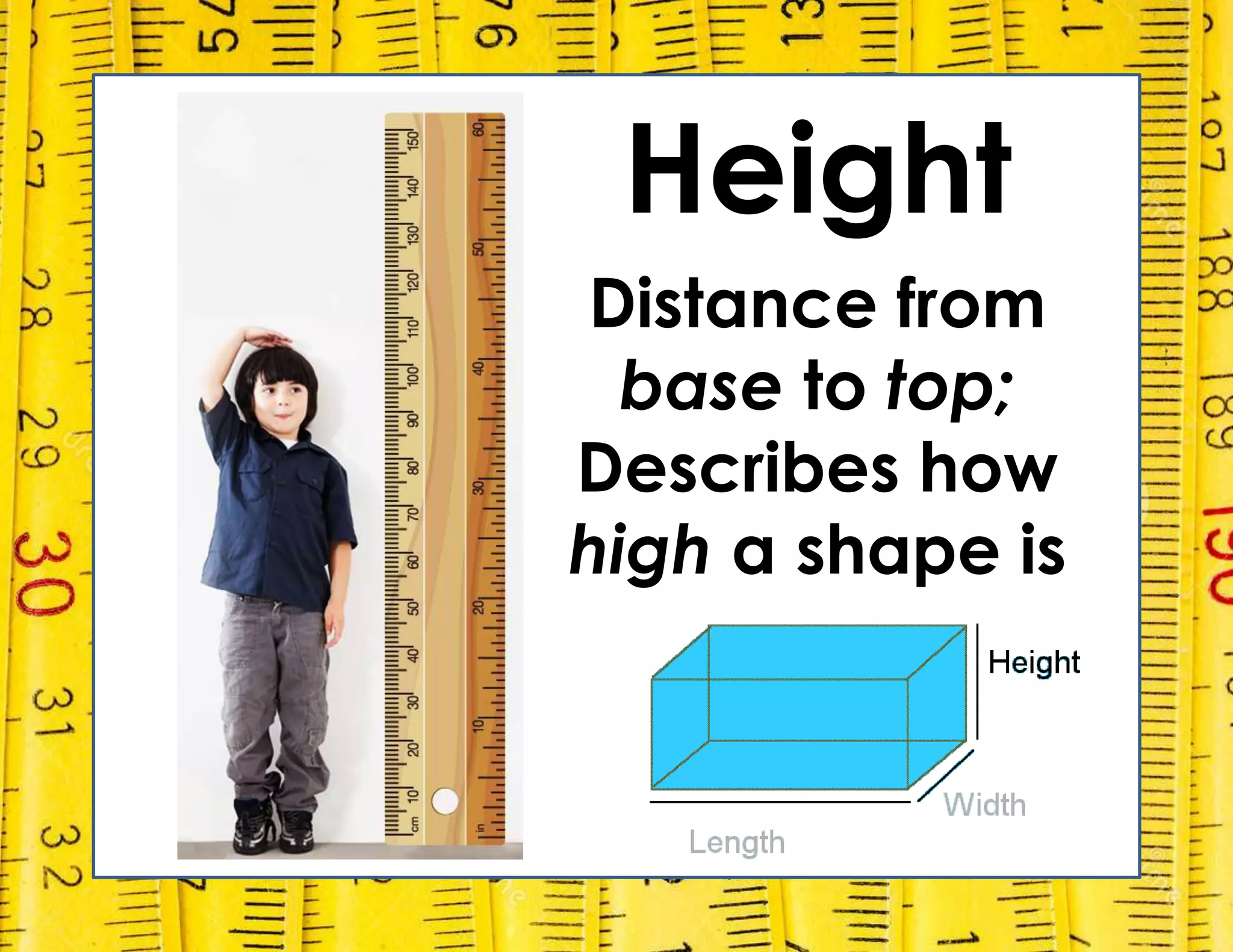 Measurement Unit Vocabulary/Word Wall | PPTX