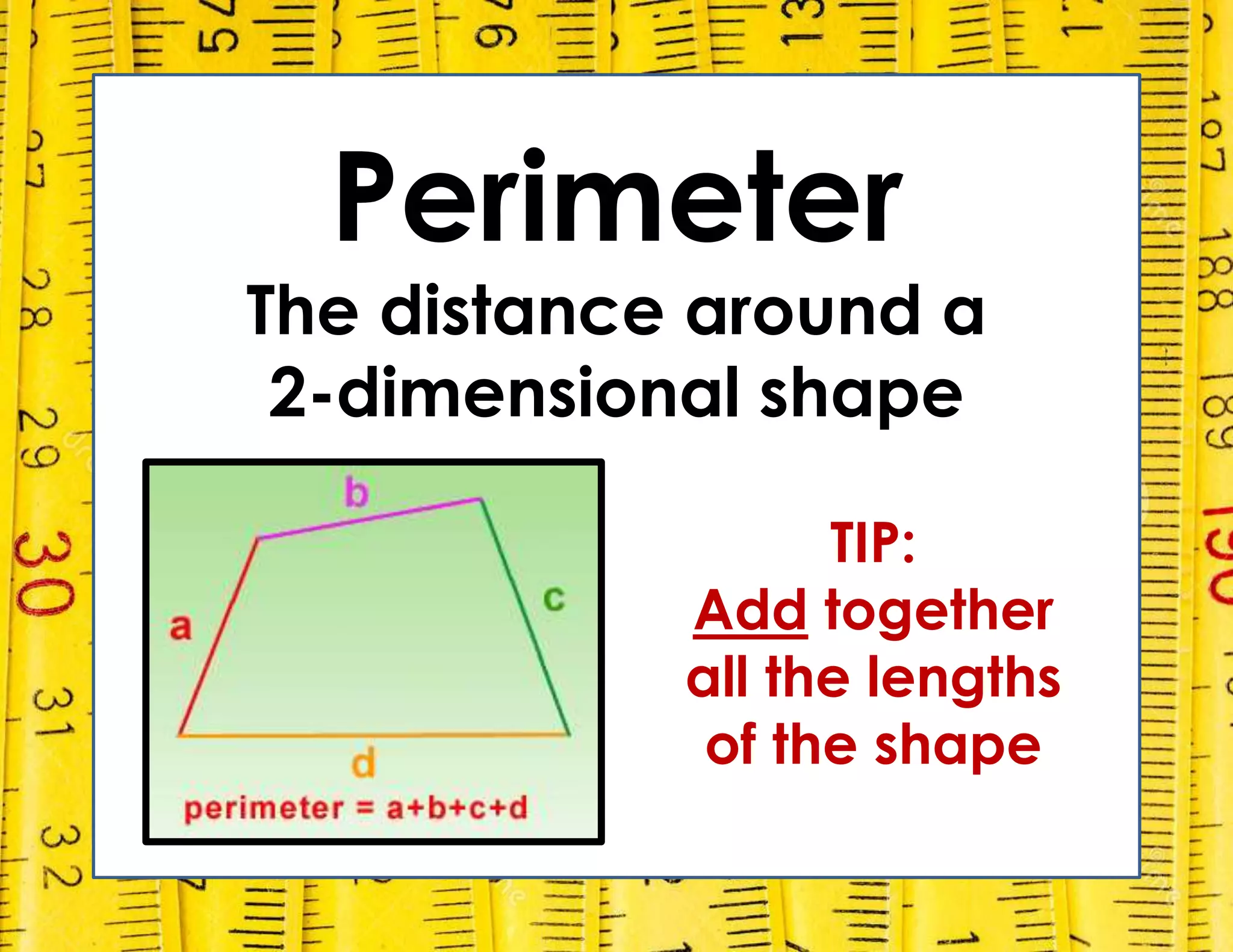 Measurement Unit Vocabulary/Word Wall | PPTX