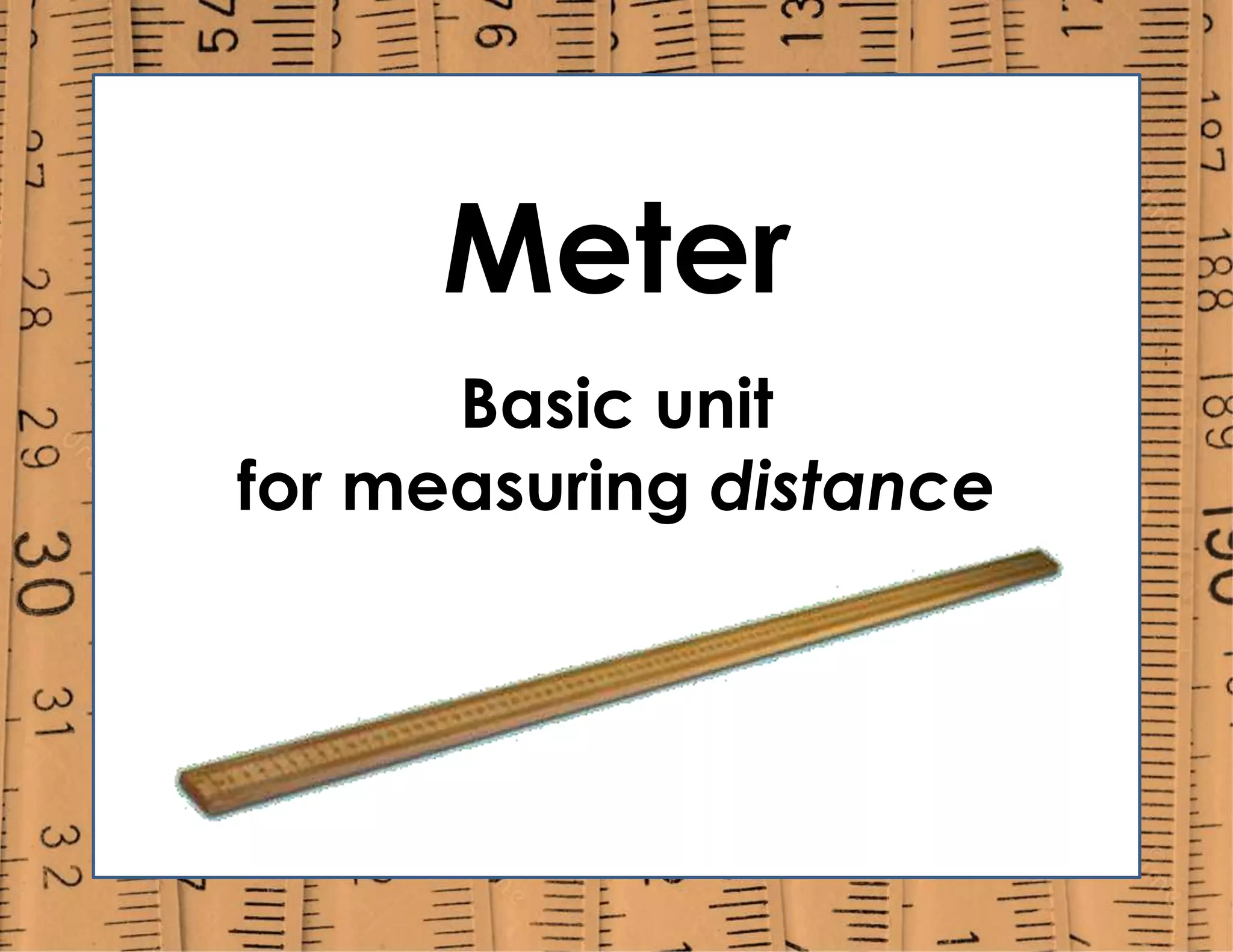 Measurement Unit Vocabulary/Word Wall | PPTX