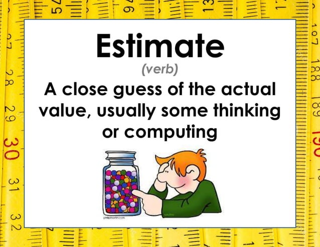 Measurement Unit Vocabulary/Word Wall | PPTX