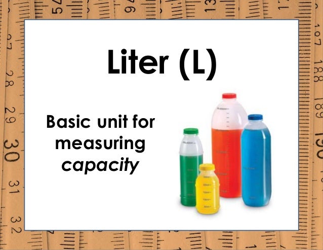 Measurement Unit Vocabulary/Word Wall