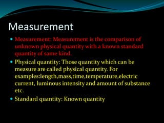 Measuremnt | PPT