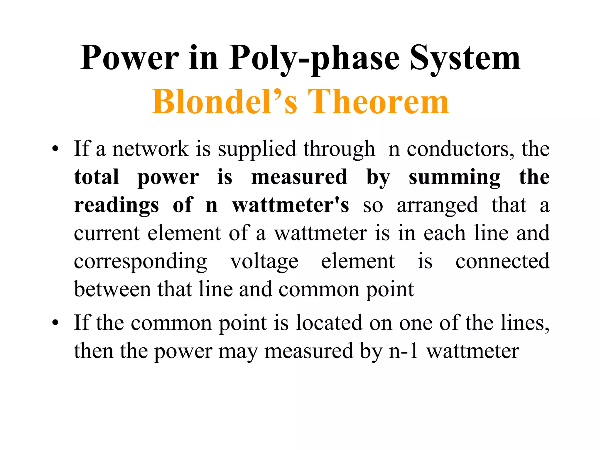 Measuremnt of Power and Energy | PPT | Physics | Science
