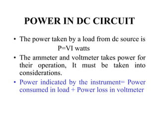 Measuremnt of Power and Energy | PPT