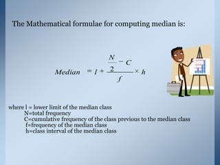 Measure of Central Tendency | PPTX | Physics | Science