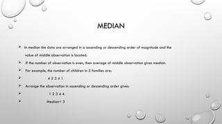 Measure of central tendency by touseef.pptx