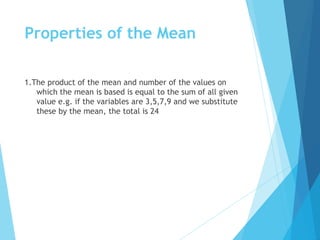 Measure of central tendency (2) | PPT | Physics | Science