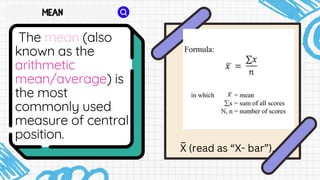 measure of central tendency of ungrouped data final demo.pdf
