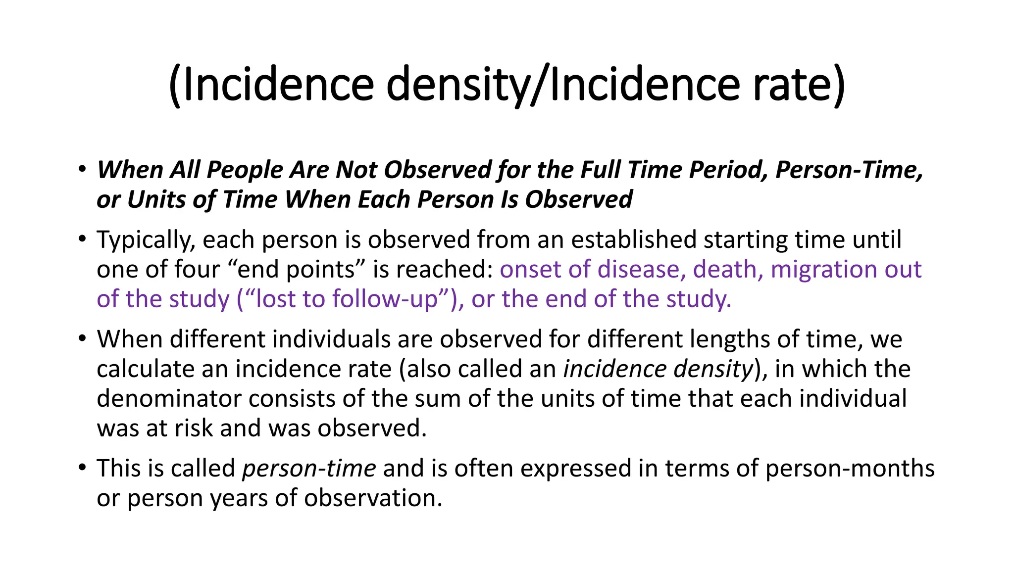 Measure of disease occurance.pptxbhbbbbbbb | PPTX