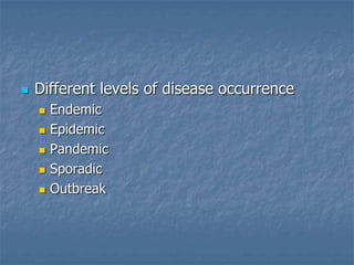 Measure of disease_occurence | PPT