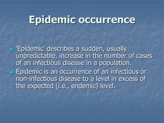Measure of disease_occurence | PPT