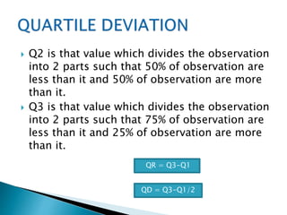 Measure of Dispersion.pptx. . | PPTX