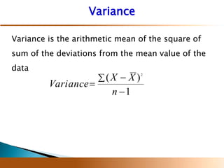 Measure of Dispersion.pptx. . | PPTX