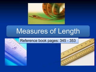 Conversion of measures of length ppt-grade 3 | PPTX