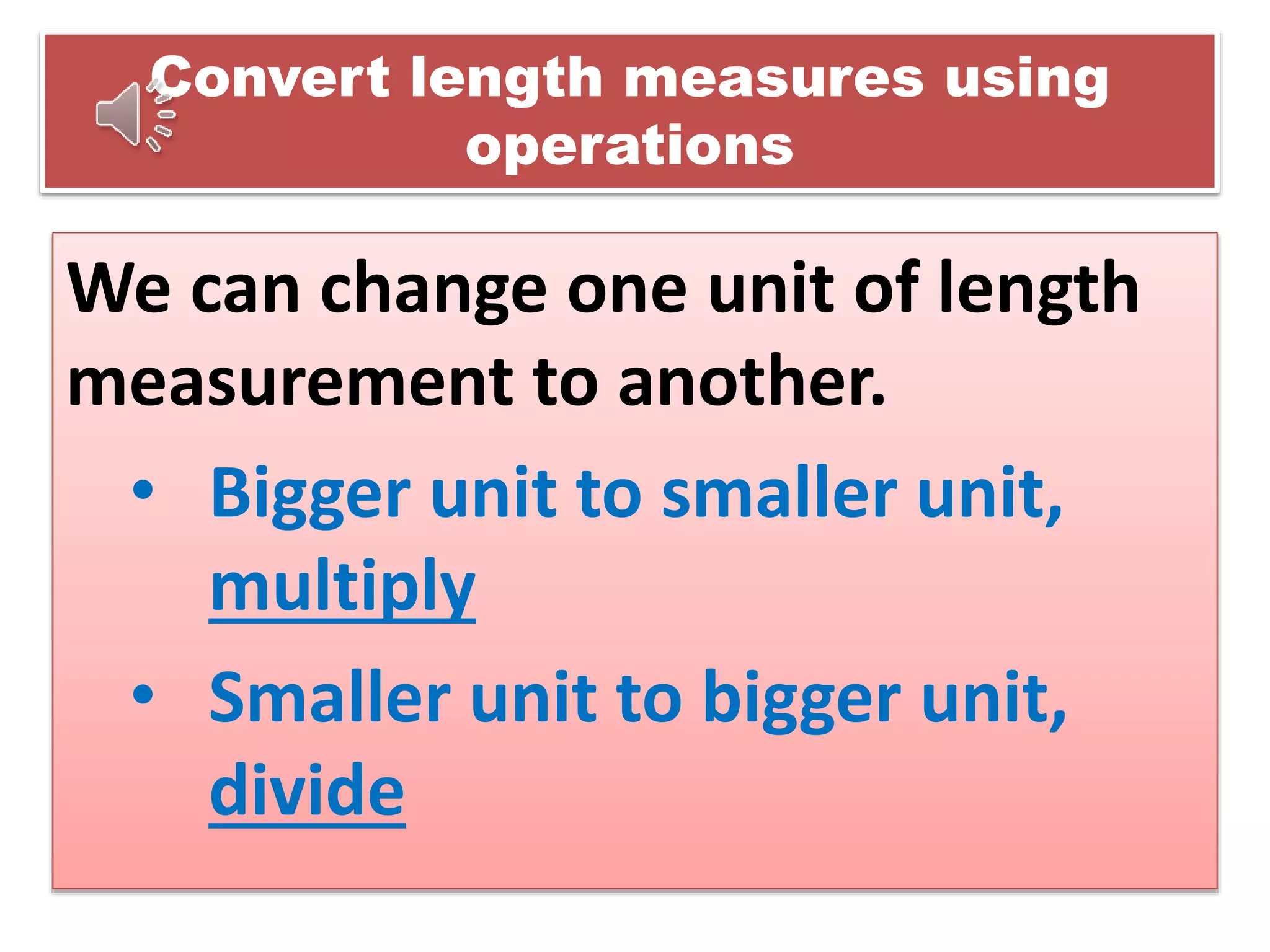 Measure of length ppt | PPTX