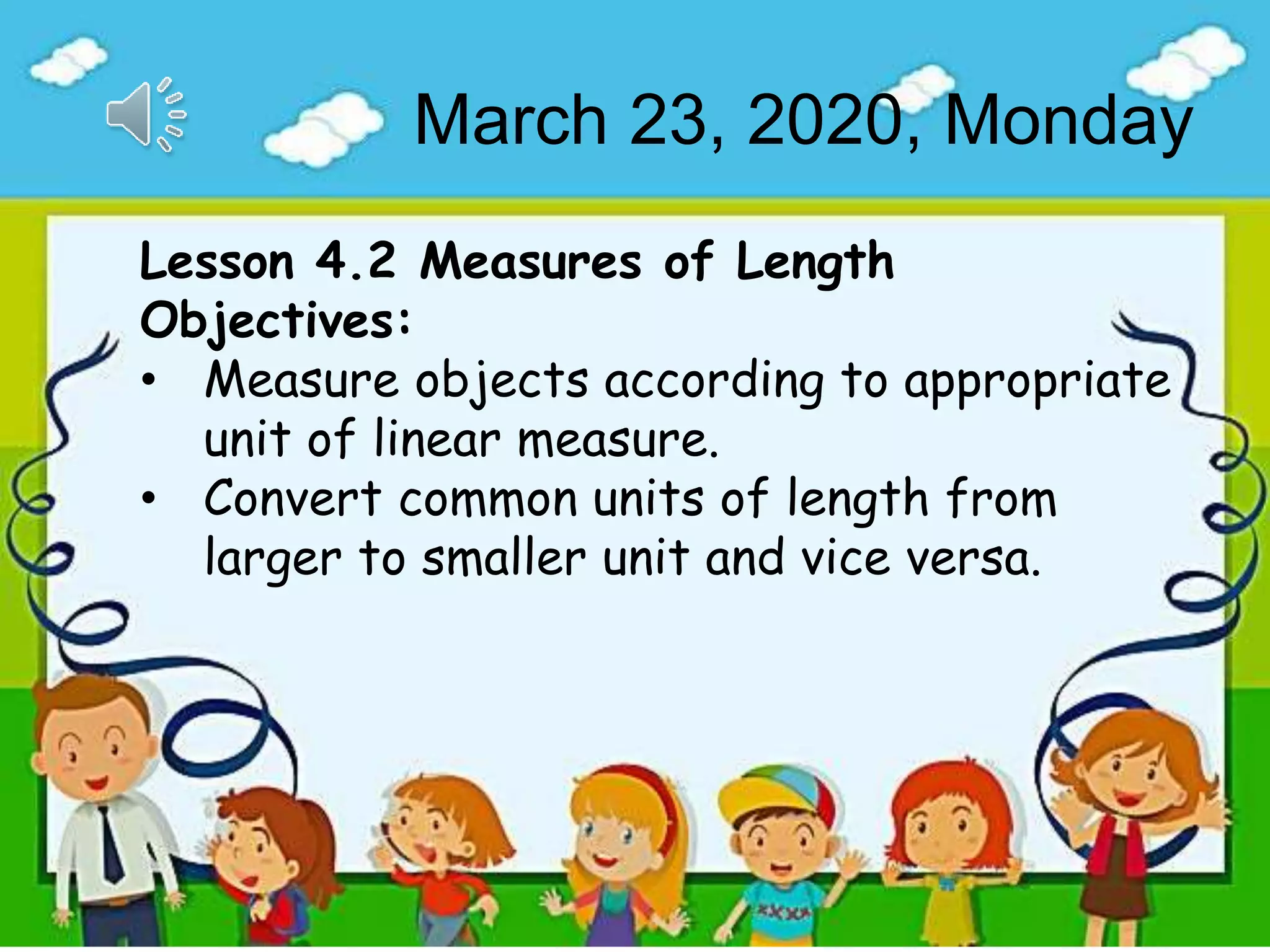 Measure of length ppt | PPTX