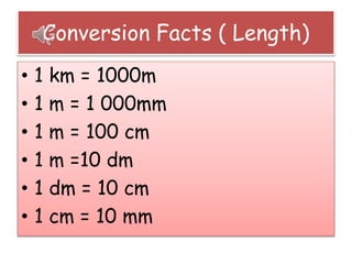Measure of length ppt | PPTX