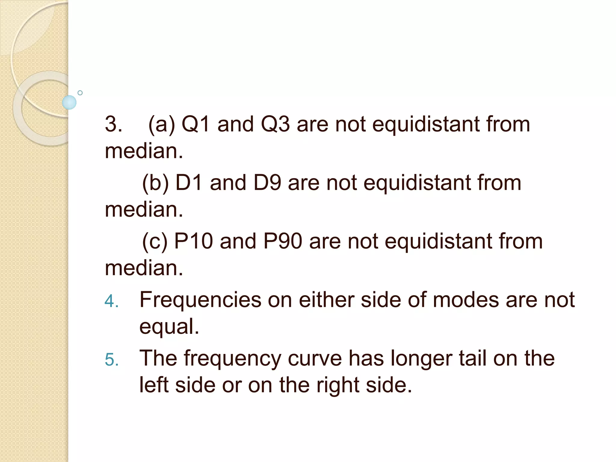 Measure of skewness | PPTX