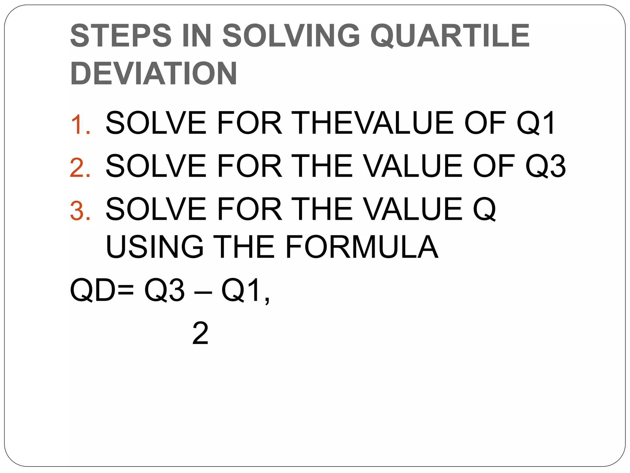 Measure of variability | PPTX