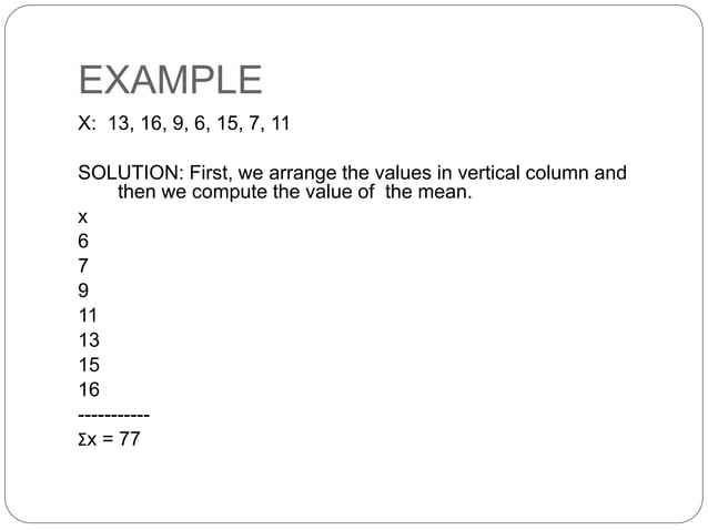 Measure of variability | PPT