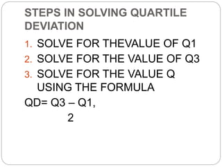 Measure of variability | PPTX