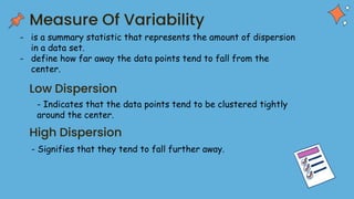 Measure of Variability.pptx | Physics | Science