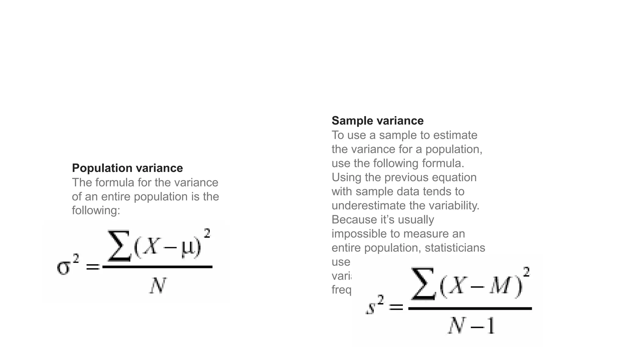 Measure of Variability Report.pptx | Business Accounting & Finance | Business
