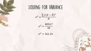 Measure of Variation | PPT
