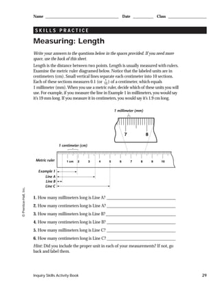 Measure packet bville | PDF