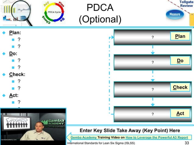 Measure phase lean six sigma tollgate template | PPTX | Computer ...