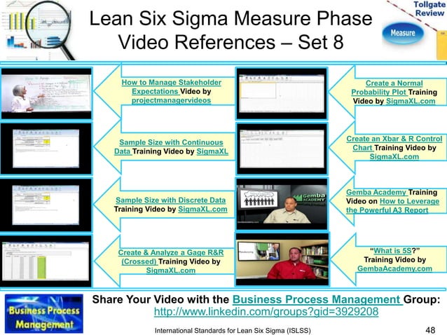 Measure phase lean six sigma tollgate template | PPTX | Computer ...