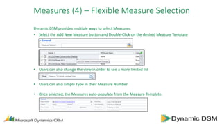 Dynamic DSM Features - Measures | PPTX