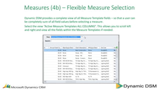 Dynamic DSM Features - Measures | PPTX