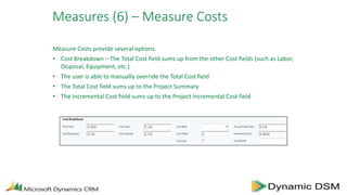 Dynamic DSM Features - Measures | PPTX