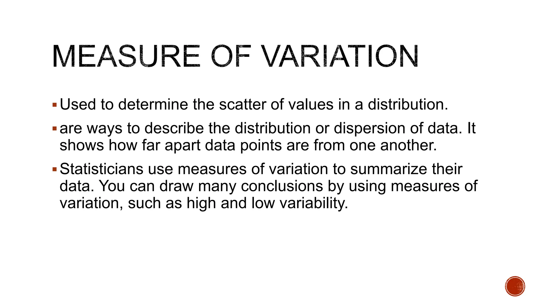 Measures-of-variation-report- advance stat | PPTX
