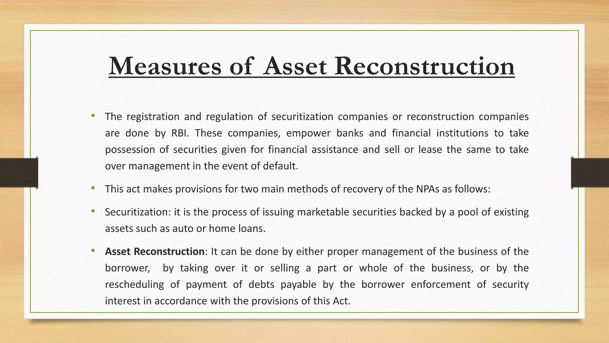 Measures of asset reconstruction-PPT.pptx