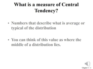 Measures of central tendancy | PPT