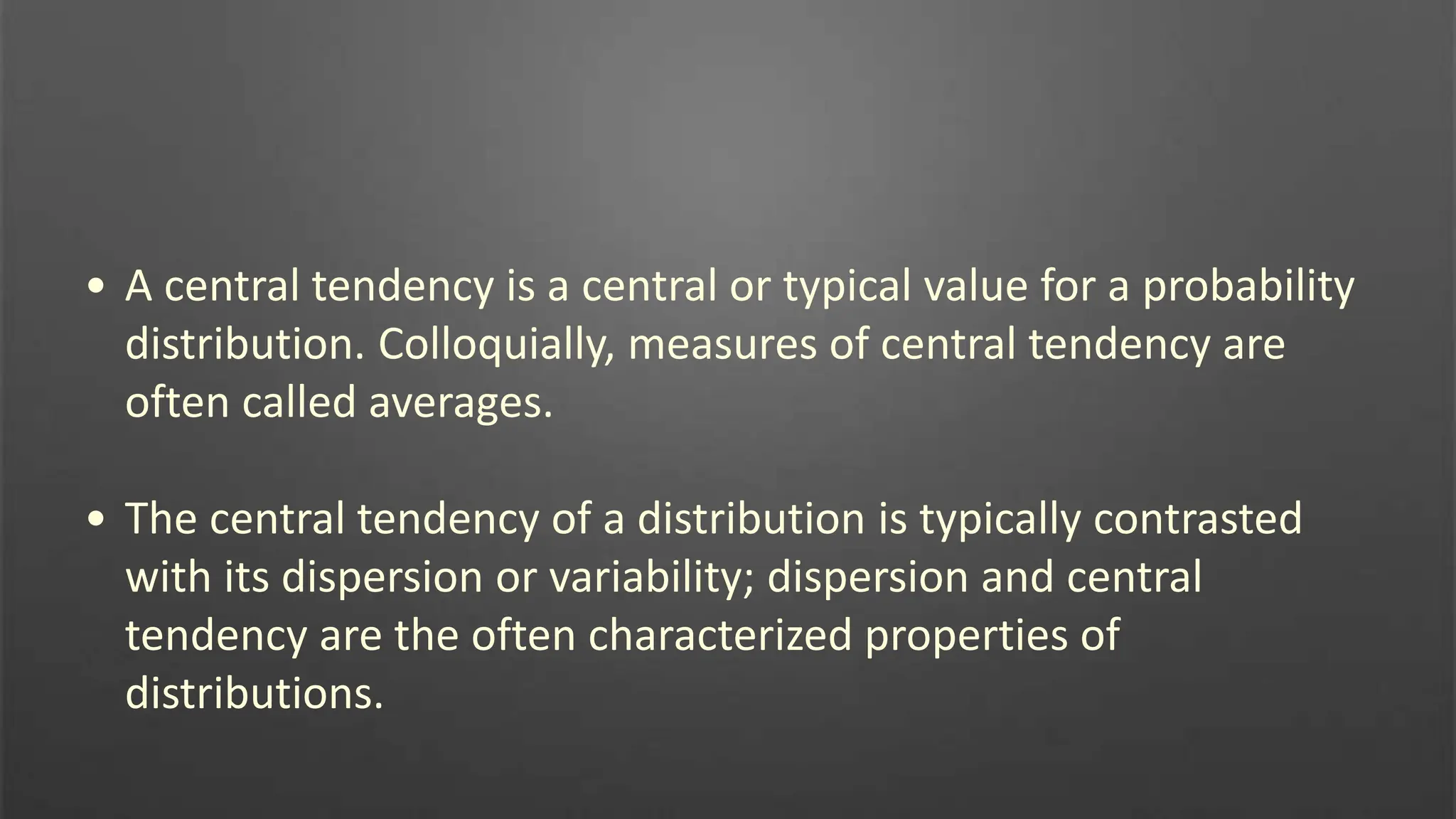 MEASURES OF CENTRAL TENDANCY.pptx(unit 4) (1).pptx | Science