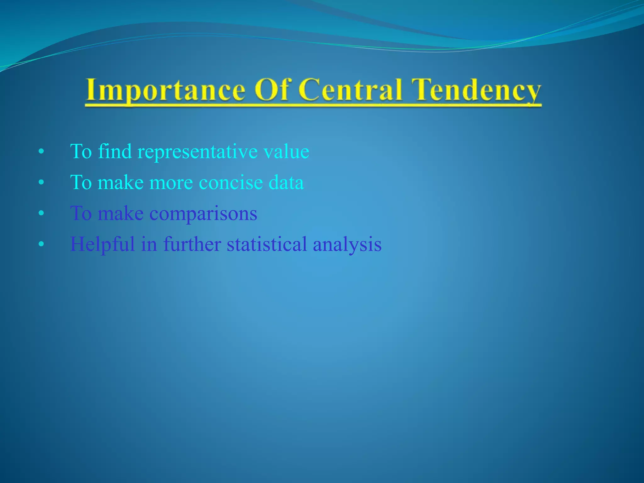 Measures of central tendancy | PPTX