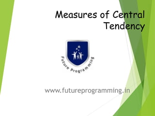 Measures of central tendency | PPT