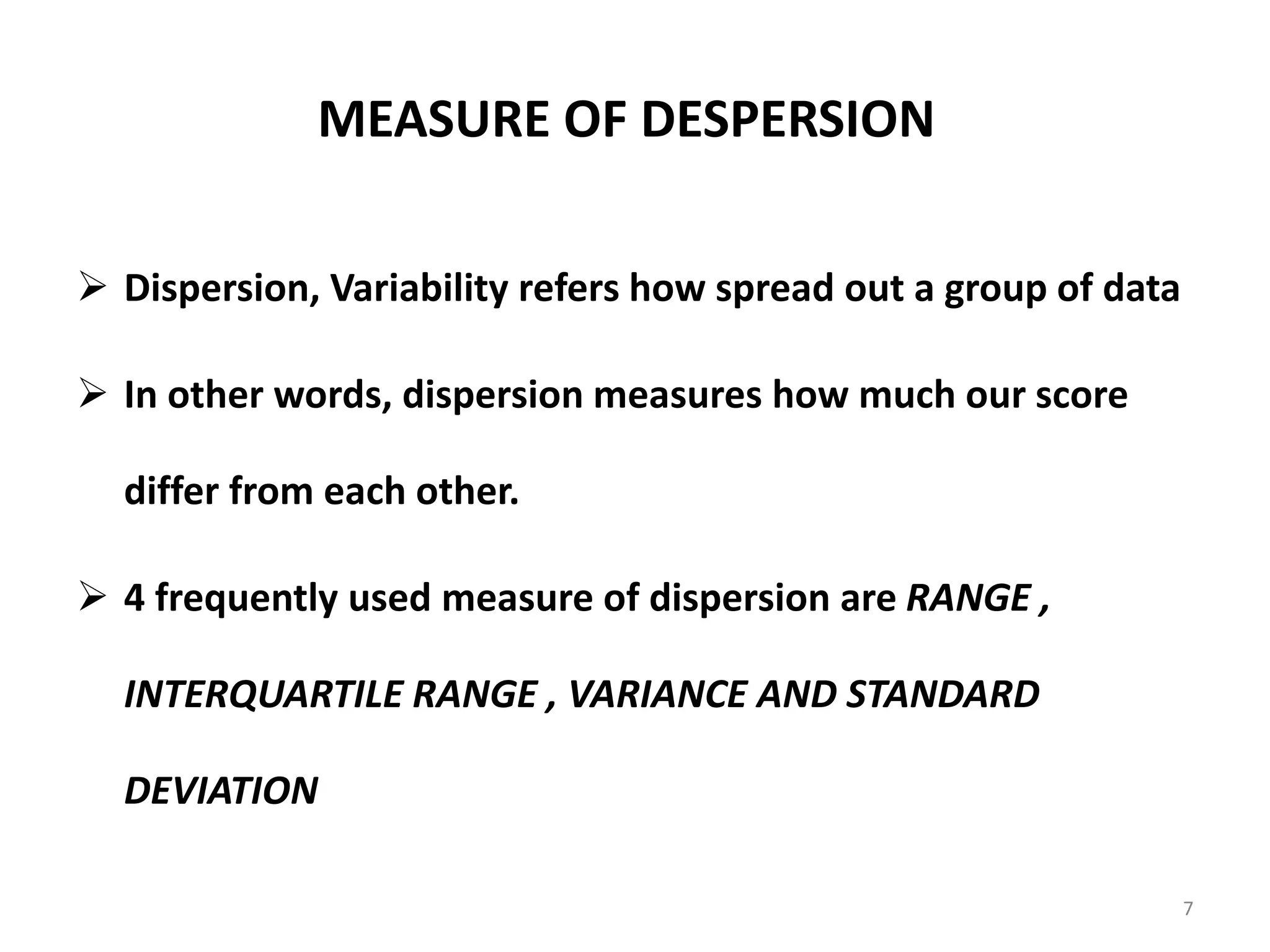 Measures of central tendency | PPTX