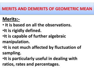 Measures of central tendency | PPTX