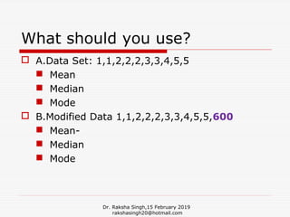 Measures of central tendency | PPT